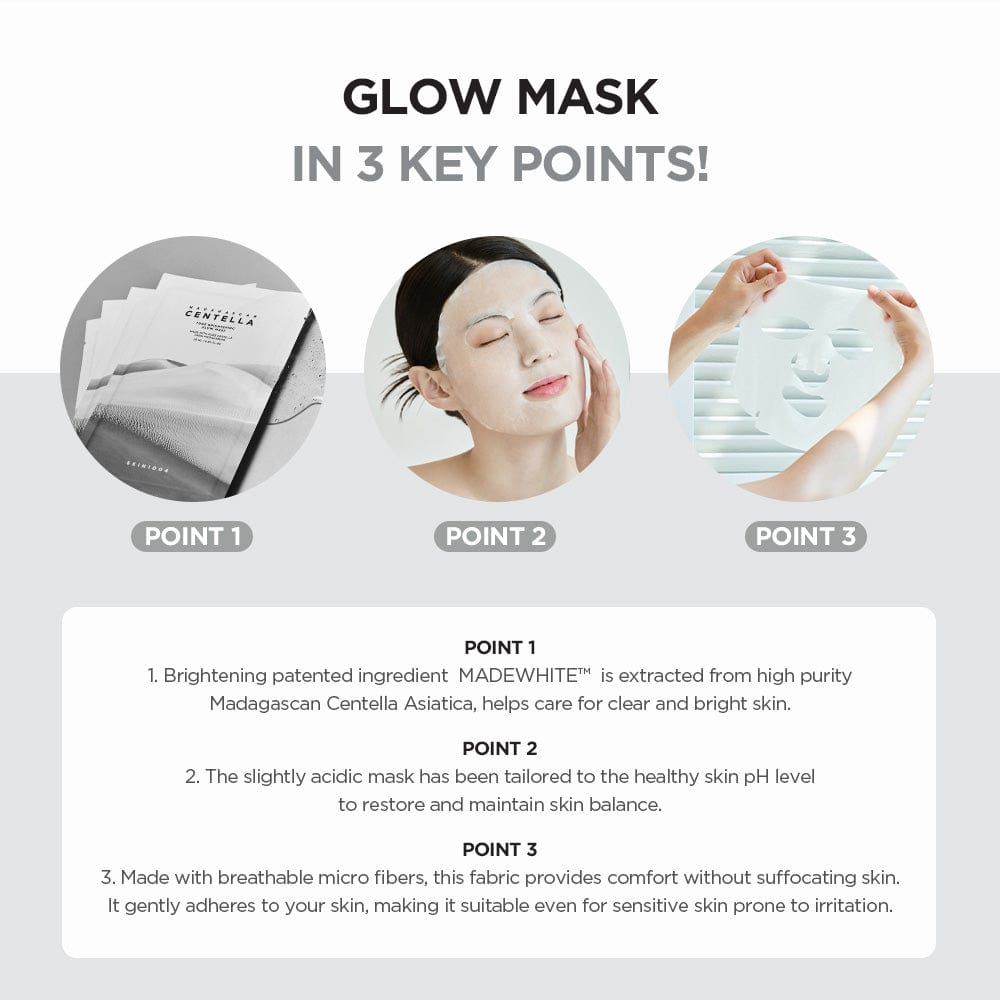 Tone Brightening Glow Mask – SKIN1004
